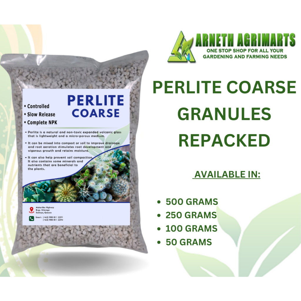 ARNETH PERLITE COARSE GRANULES for plants cactus garden and hydroponics ...