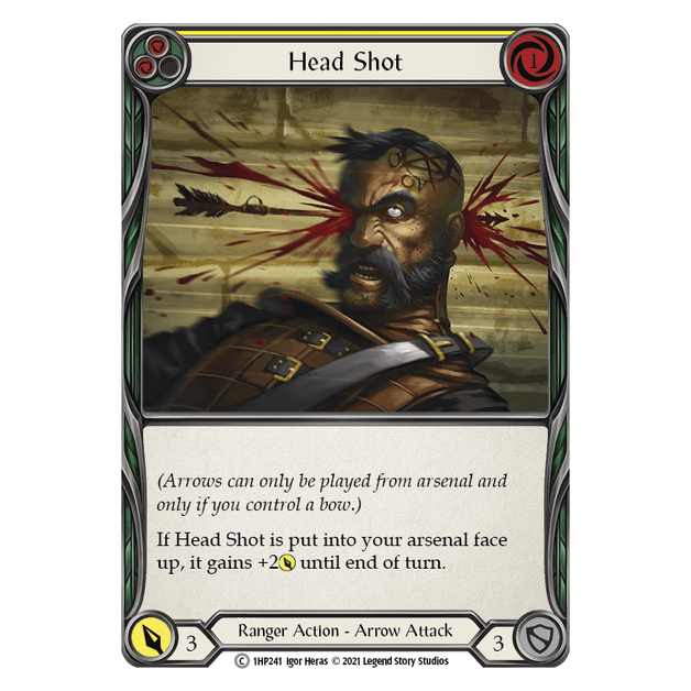 Head Shot - History Pack Vol.1 (1HP) Flesh and Blood TCG FAB Singles ...