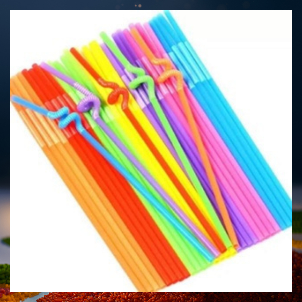 Party Twisted Straw 100pcs | Shopee Philippines