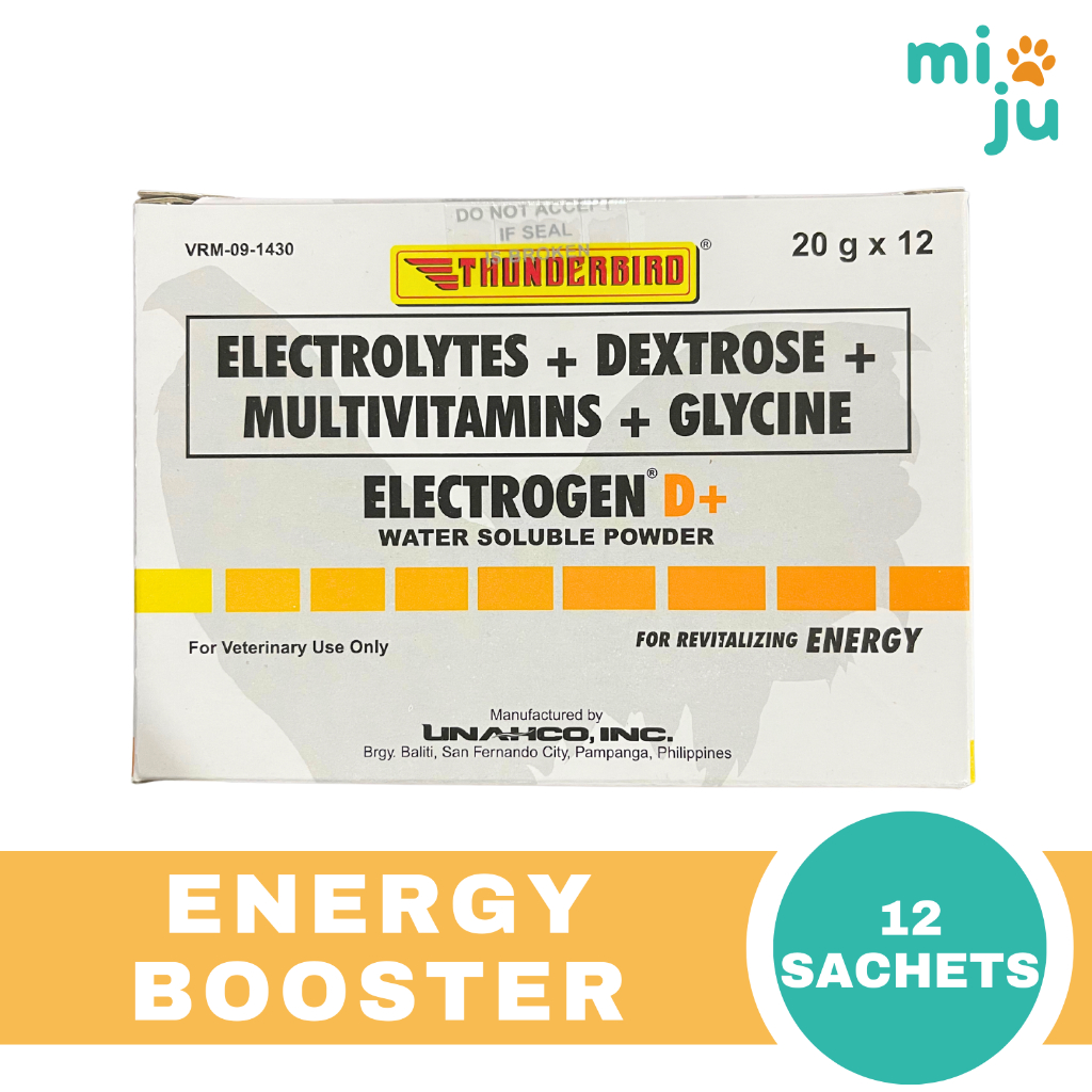 Electrogen D+ Soluble Powder (1 Box/12 Sachets x 20g) | Shopee Philippines