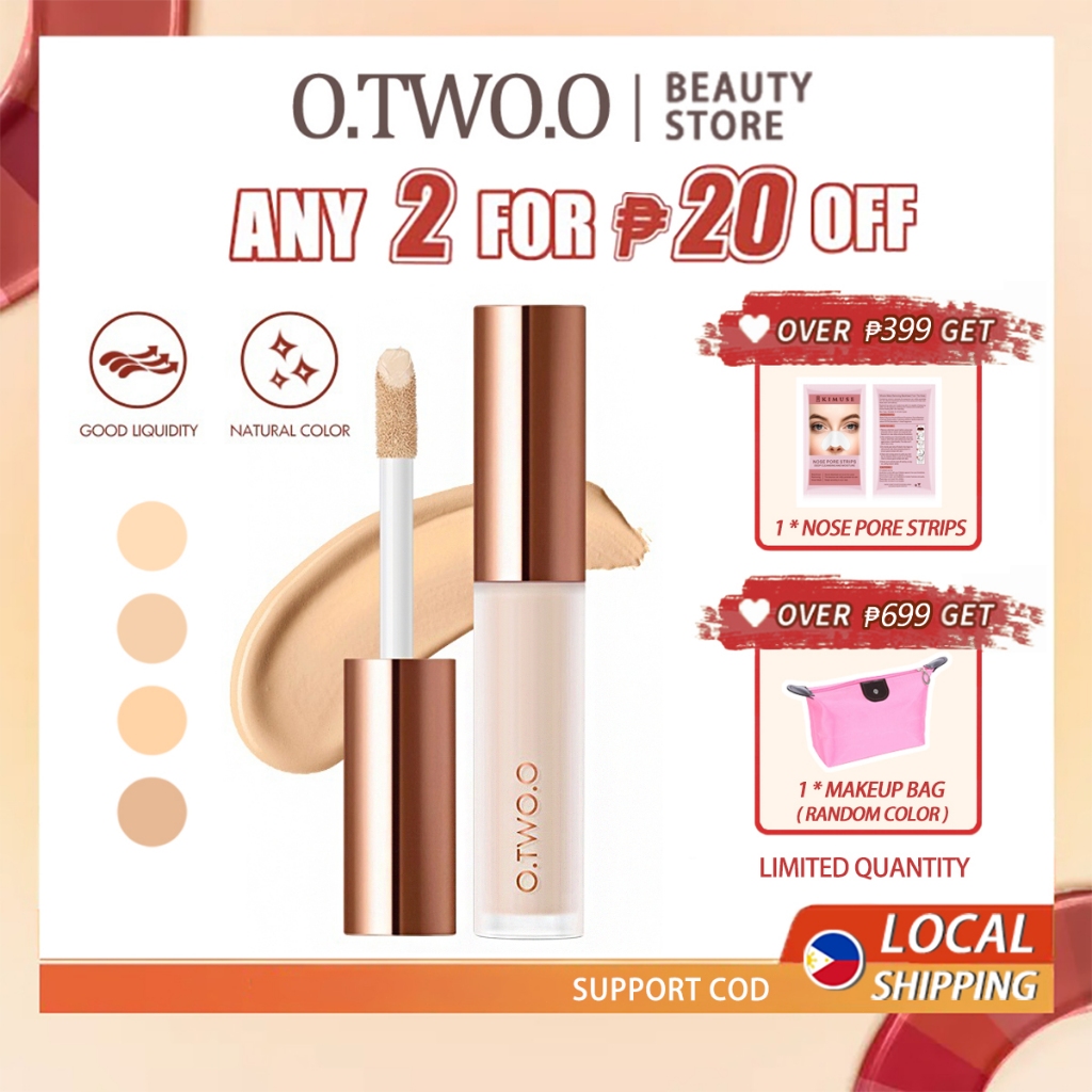 O.TWO.O Liquid Concealer Primer Waterproof High Coverage Dark circle ...