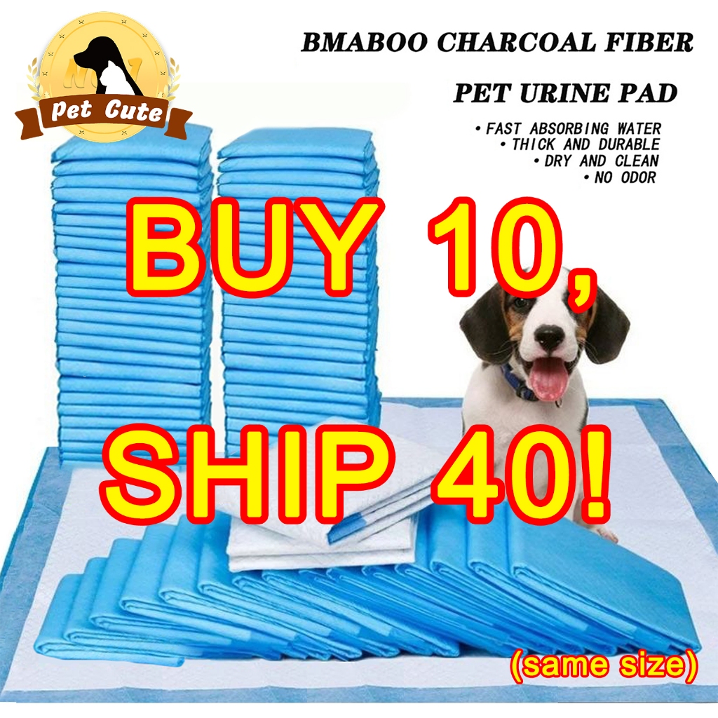 【Buy 1 Ship 4】Dog Pee Pad Dog Training Pad Pet Dog Potty Poop Pads Cat ...