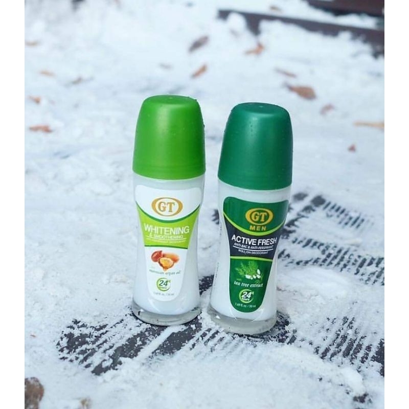 GT Whitening Deodorant Men & Women, set pack | Shopee Philippines