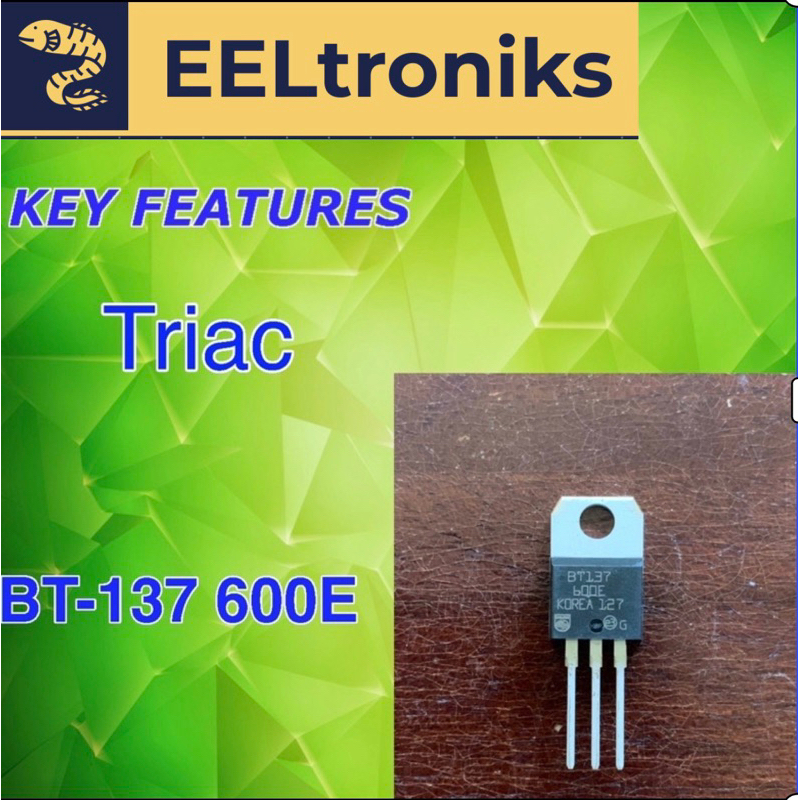 TRANSISTOR BT-137 600E BT137 600E / BT-137 800E TRIAC | Shopee Philippines
