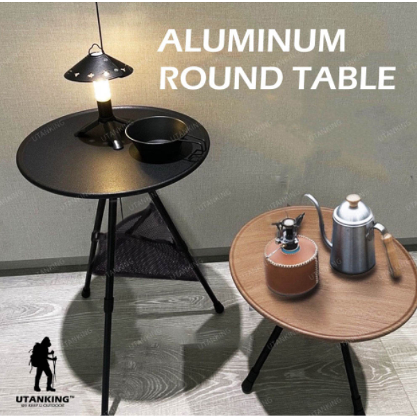 Folding Round Table Liftable Outdoor Table Ultralight Side Table Small ...