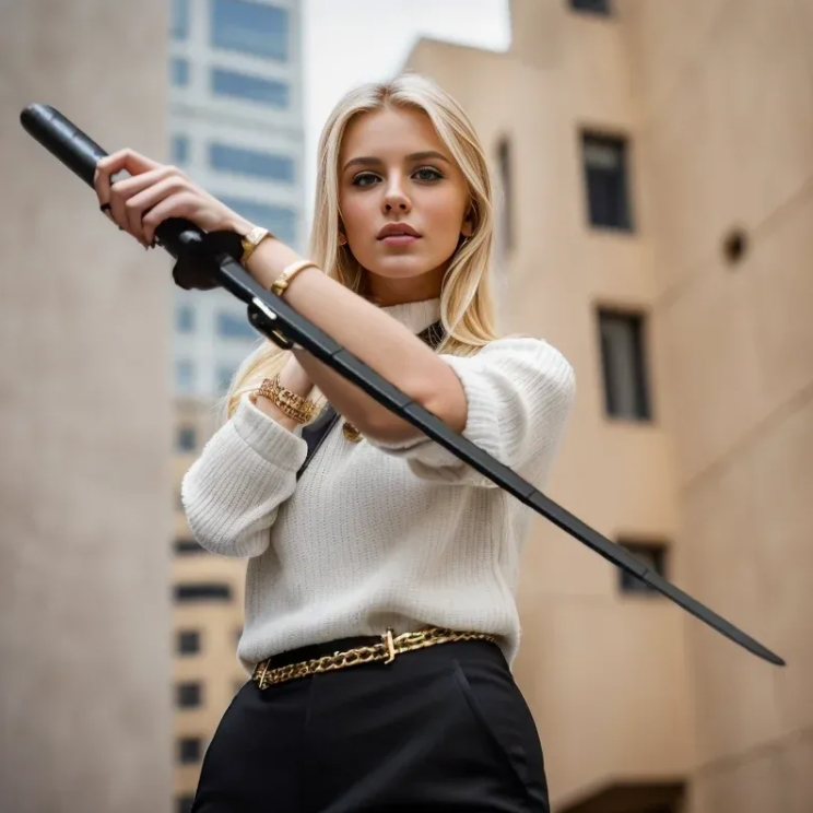 70cm telescopic katana for cosplay samurai Kids toys retractable toy ...