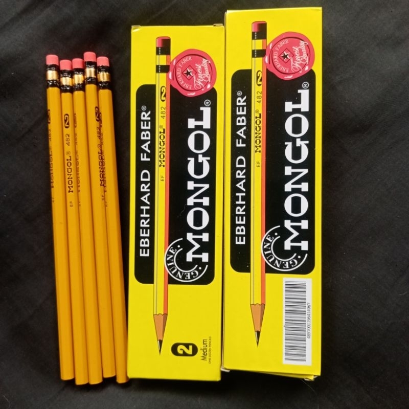 Mongol Pencil No. 2 in 12 Pieces per Box | Shopee Philippines