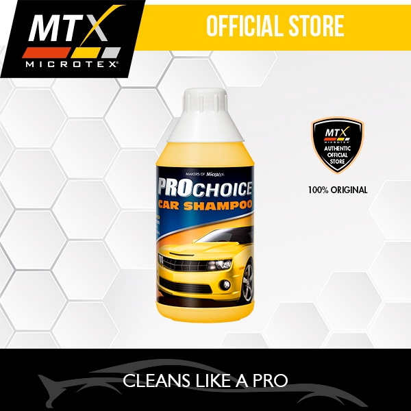 Microtex Prochoice Shampoo 1L (pH Neutral, MTX Car Care) | Shopee ...