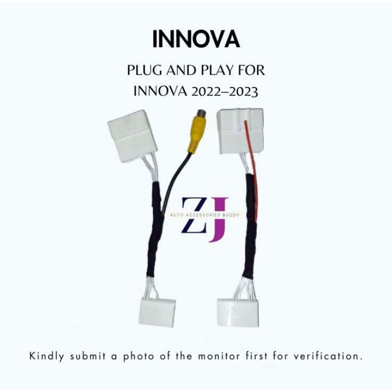 ADAPTOR HARNESS (REVERSE CAMERA) for INNOVA 2022-2023 | Shopee Philippines