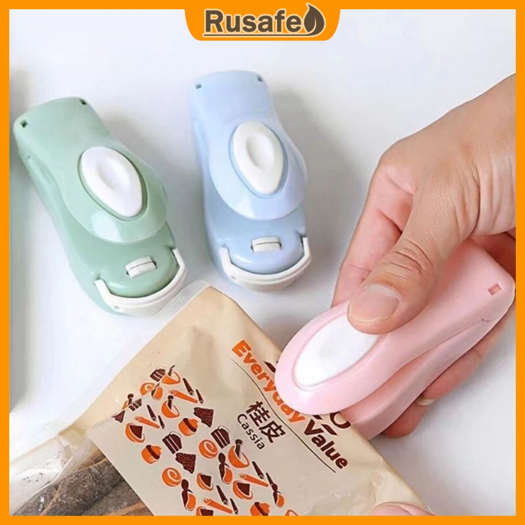 Portable Household Heat Sealer Food Plastic Bag Storage Packet Mini ...