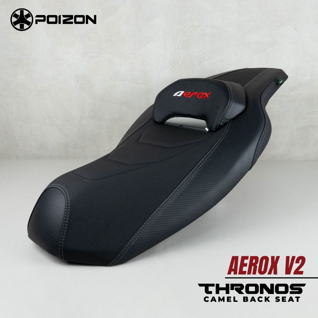 Poizon Thronos SMOK Deluxe Comfort Camel Back Seat Nmax Aerox ADV150 Sniper155 ClickV2 | Shopee ...