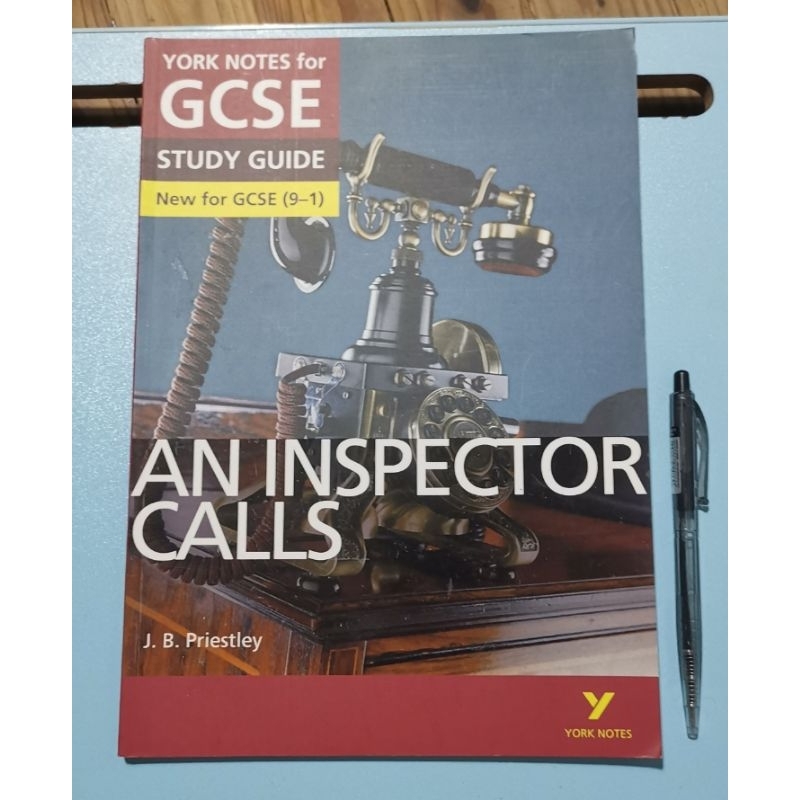 AN INSPECTOR CALLS STUDY GUIDE (Preloved from UK) | Shopee Philippines
