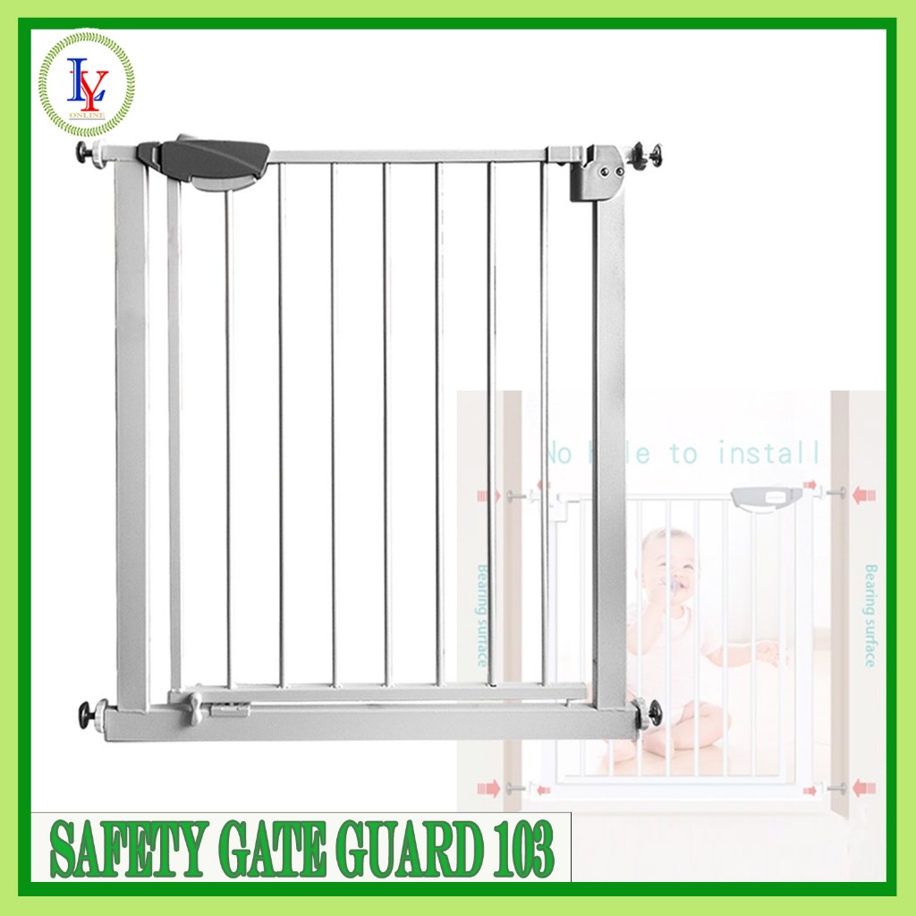 Safety Gate Fence Guard Stairs For Baby, Kids, Dogs, Pets Storm 103 ...