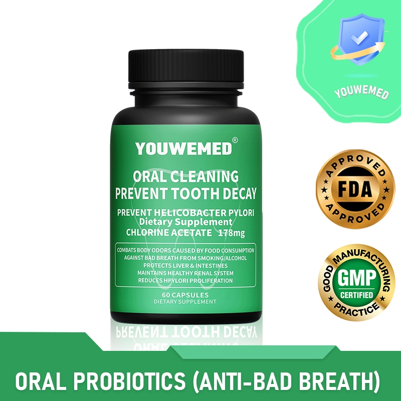 Oral Probiotic Capsules Prevent Bad Breath Problems Protect Teeth and ...