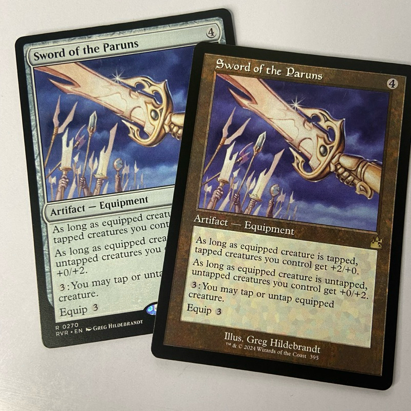 SWORD OF THE PARUNS | RVR RAVNICA REMASTERED | ARTIFACT EQUIPMENT ...