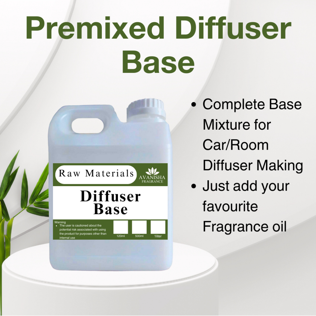 Premium Diffuser Base Premixed - Car/Reed Diffuser, Unscented, Premix ...