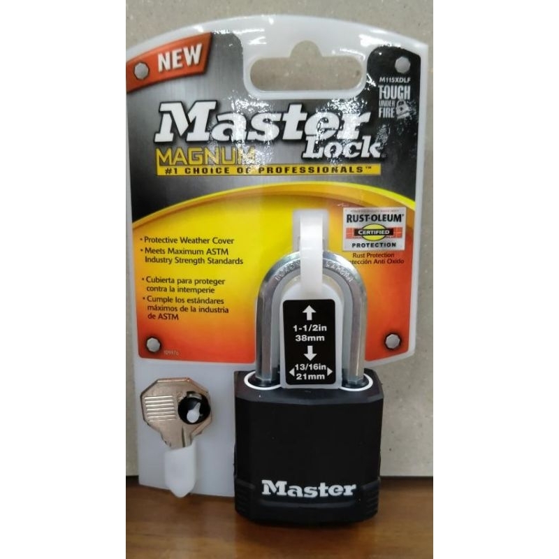 Master Lock Magnum Series Padlock M115-DLF ( 45mm) | Shopee Philippines