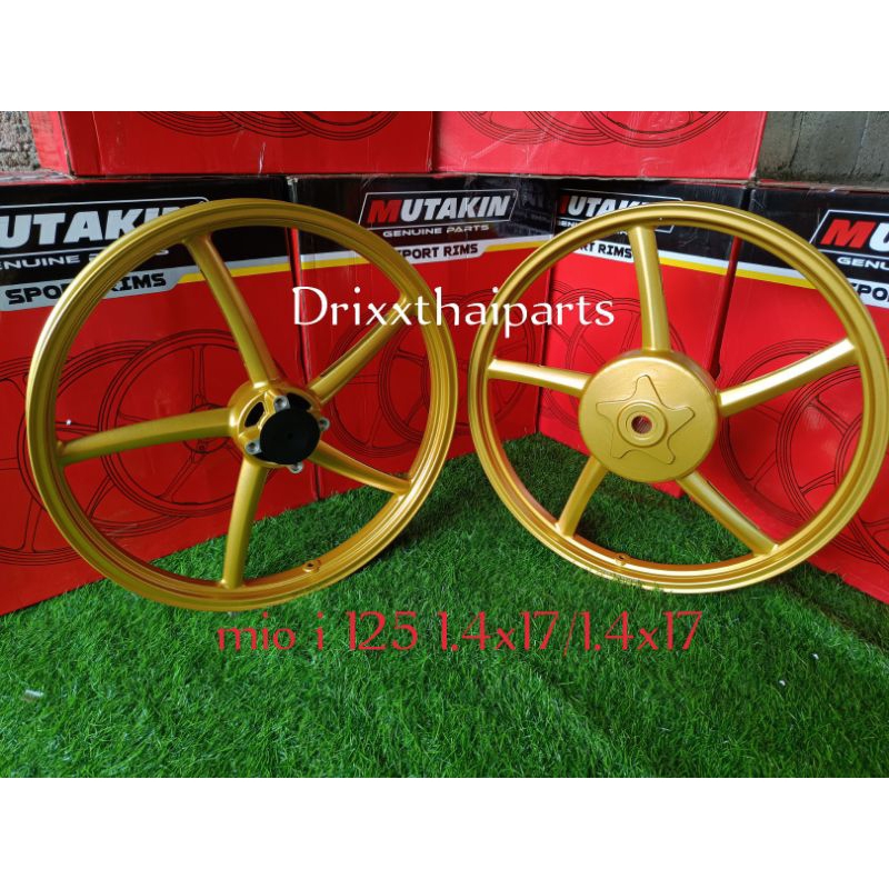 MUTAKIN X ENKEI 17S MAGS FOR MIO I 125 / MIO GEAR 125 / GRAVIS / SOUL I ...