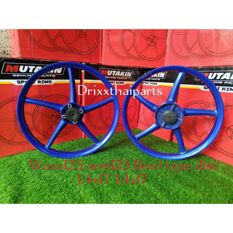 MUTAKIN 17S MAGS FOR WAVE100/WAVE125/XRM125/WAVE110 FLAT DISC/XRM FLAT ...