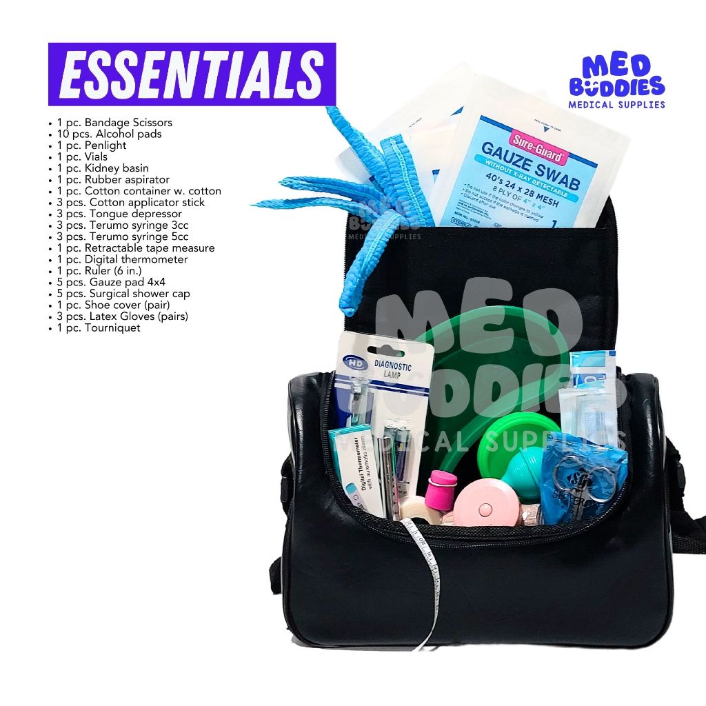 MED BUDDIES Nursing Kit / CHN PHN Bag (Complete Set for Nursing Students) | Shopee Philippines