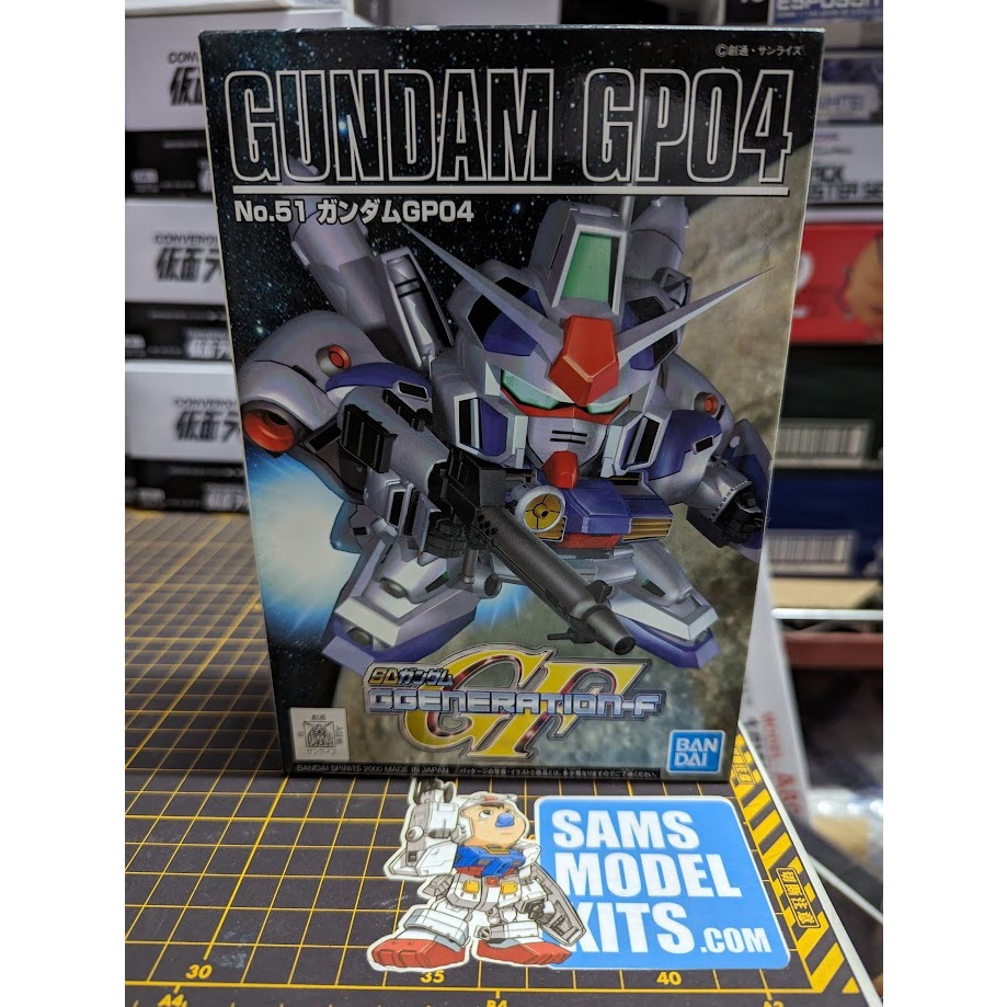 SD Gundam No. 51 Gundam GP04 (G Generation-F) | Shopee Philippines
