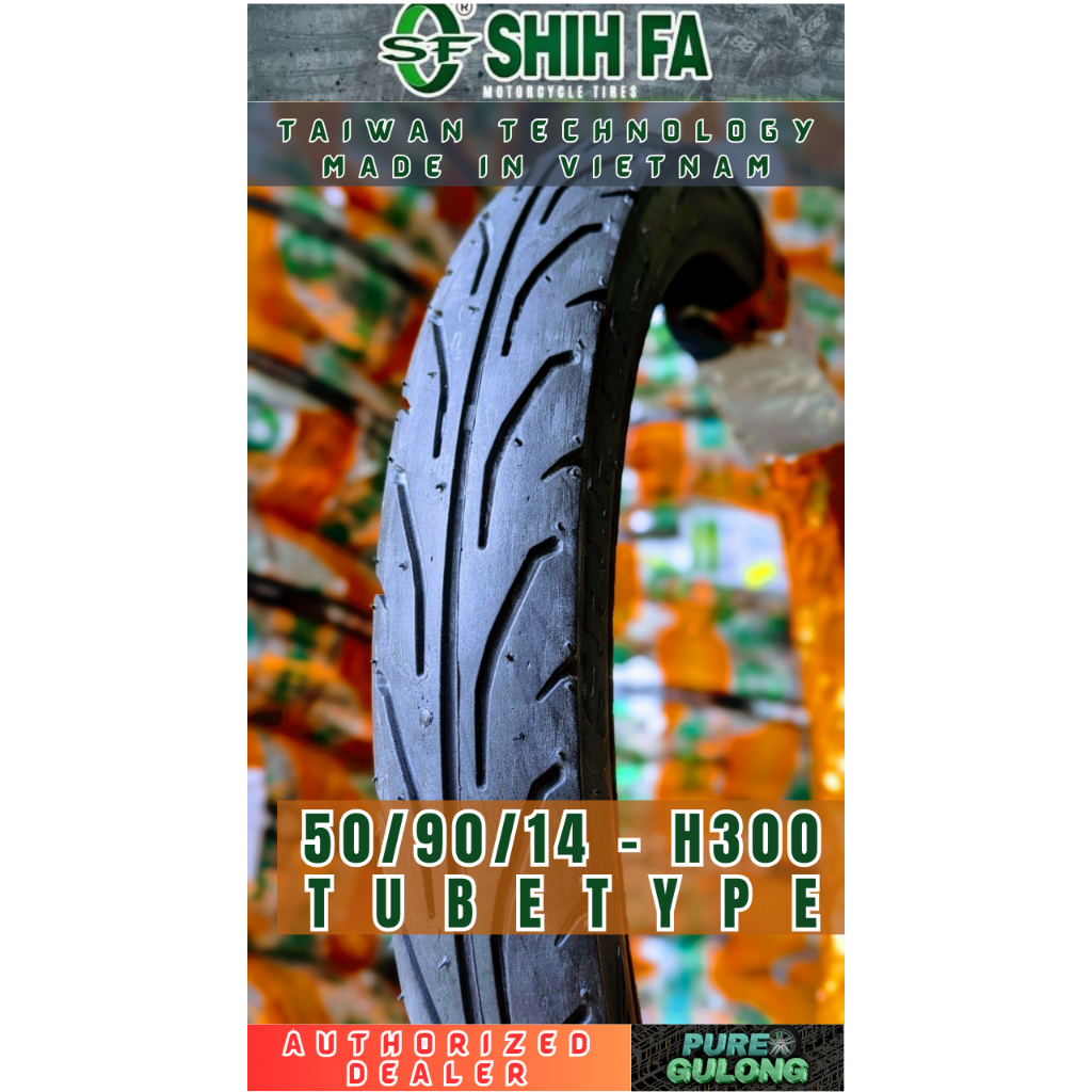50/90/14 W/ FREE TUBE 185X14 SHIHFA TUBETYPE TIRES TAIWAN TECHNOLOGY ...