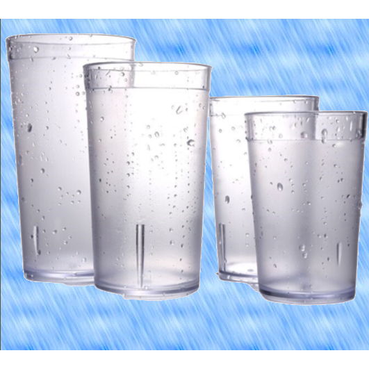 CLEAR JOLLIBEE STYLE DRINKING TUMBLER PLASTIC DRINKING CUP (1PC 10OZ ...