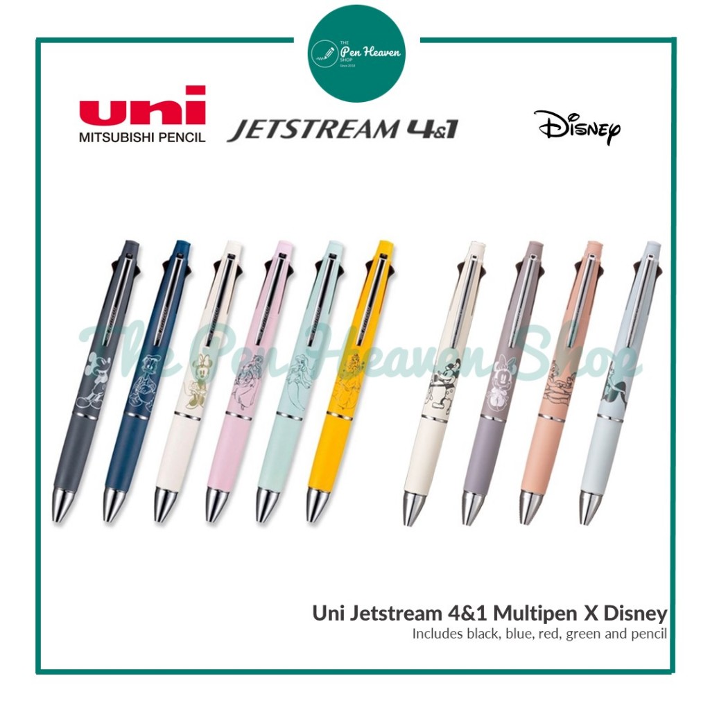 Uni Jetstream 4 & 1 Multipen X Disney | Shopee Philippines