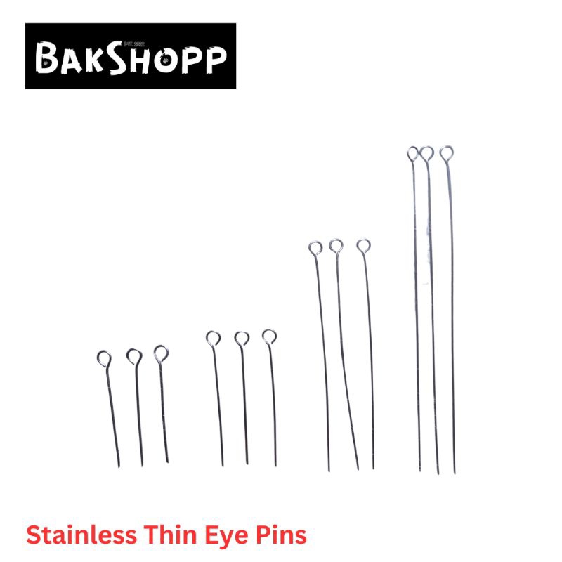 50pcs Stainless Eye Pins - DIY charms - Chibi Figures - Keychains ...