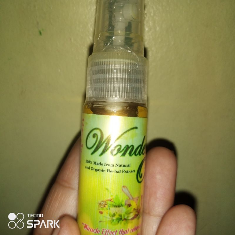 Wonder Oil Original 20 ml | Shopee Philippines