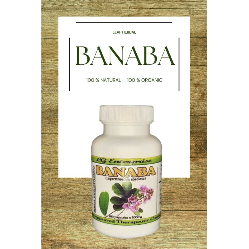 Banaba (100 Capsule - 500 mg) | Shopee Philippines