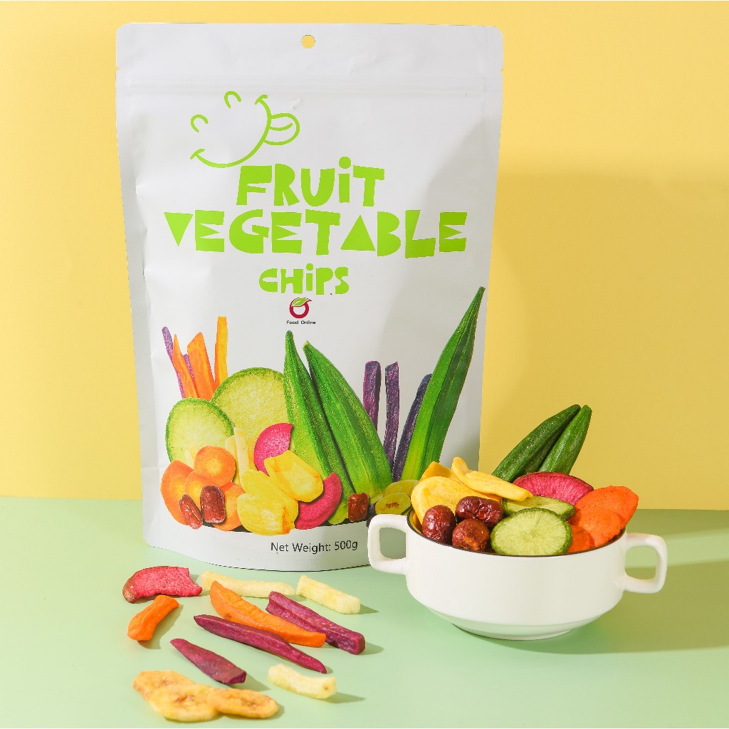 【SUPER SALE】 10 in 1 dried fruits and vegetables chips 500grams ...