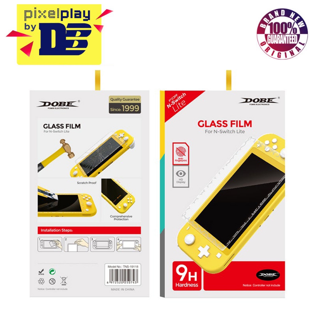 Dobe Nintendo Switch Glass Film 9H Hardness For N-Switch Lite (TNS-19118A) | Shopee Philippines