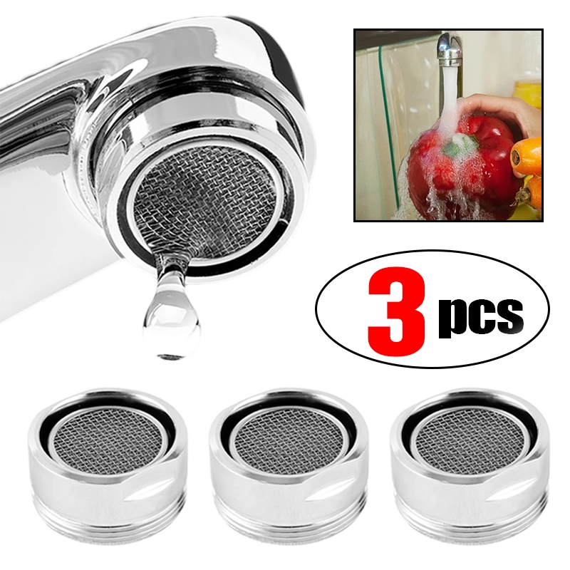3 PCS Faucet Aerator, 24mm Male Threads Sink Faucet Insert Nozzle ...
