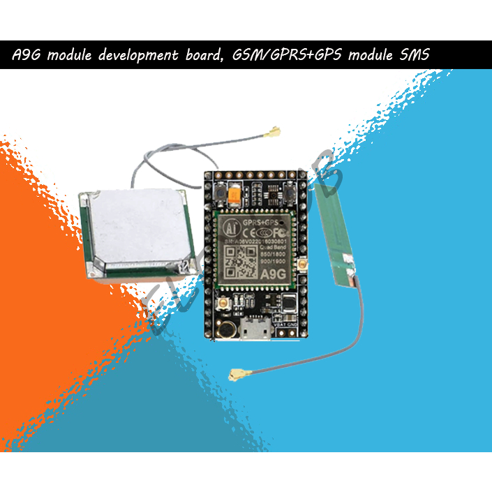 A9g Module Development Board Gsmgprsgps Module Sms Voicewireless Data Transmission Shopee 