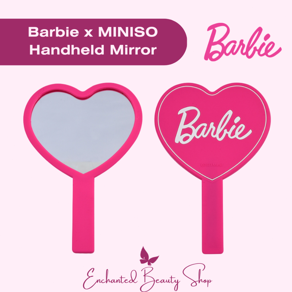 Barbie x MINISO Handheld Small Mirror | Shopee Philippines