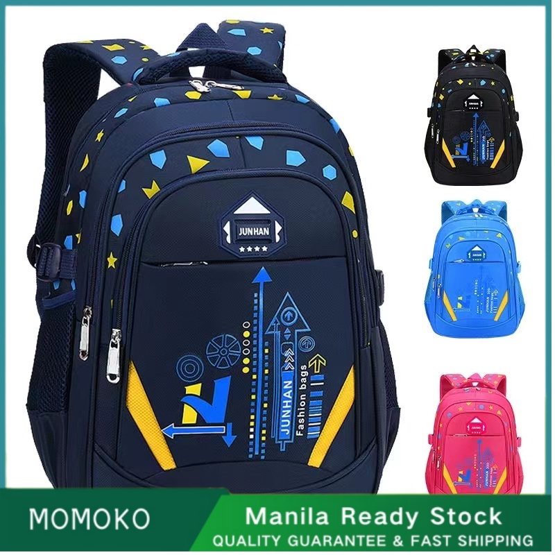 Primary School Kids Backpack Waterproof Lightweight Large-Capacity School Bag For Kids Girls ...