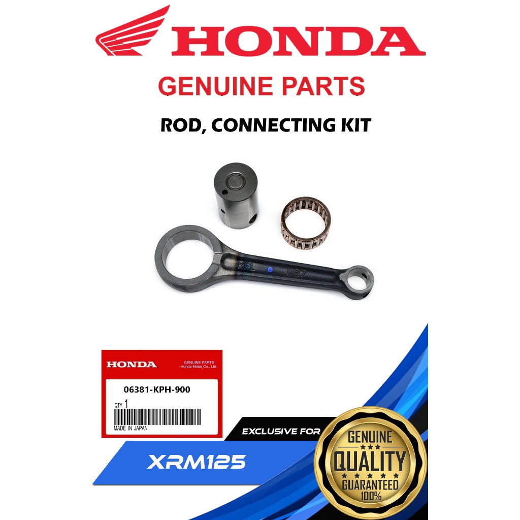 HONDA GENUINE CONNECTING ROD KIT FOR XRM 125 TRINITY ( 06381-KPH-900 ...