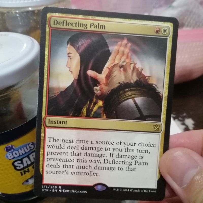 1 Deflecting Palm KTK MTG card magic the gathering | Shopee Philippines