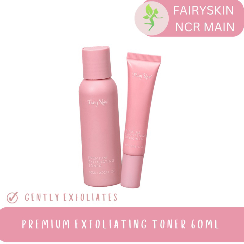Fairyskin Premium Exfoliating Toner 60ML | Shopee Philippines