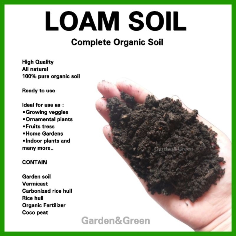 Loam Soil Complete Organic Soil (1kg) | Shopee Philippines Loam Soil Complete Organic Soil (1kg) | Shopee Philippines