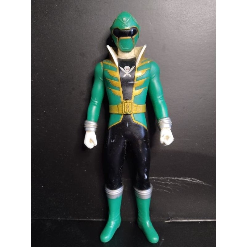 Power Ranger Super Megaforce Sentai Hero Gokaiger Gokai Green 6.8 ...