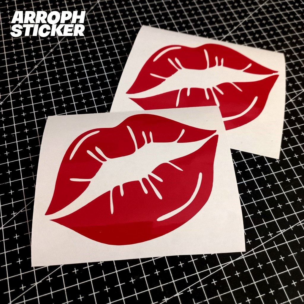 KISS MARK Vinyl Decal Cutout Sticker for Motorcycle and Car Windshield ...