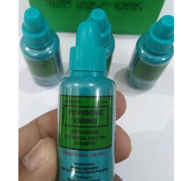 Povidone iodine 15ml(1Bottle) | Shopee Philippines