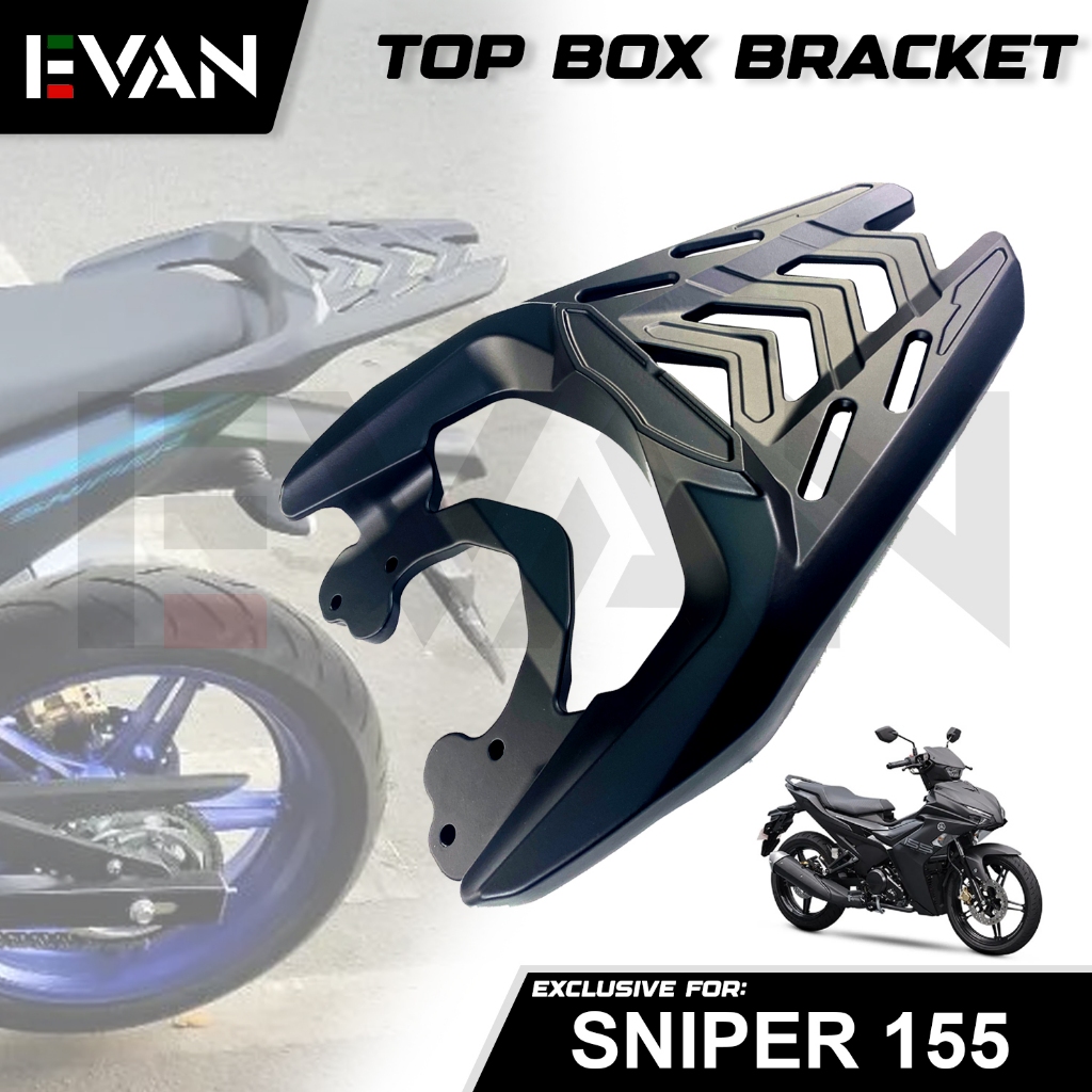 EVAN.PH Sniper 155 v2, Top Box Bracket Full CNC Alloy 4Hole New Iteam ...