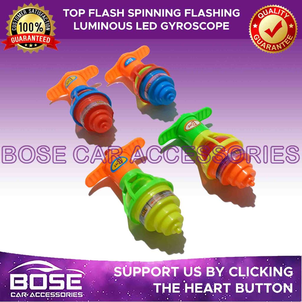 Top Flash Spinning Luminous LED Gyroscope / Calist Light Up Magnetic ...