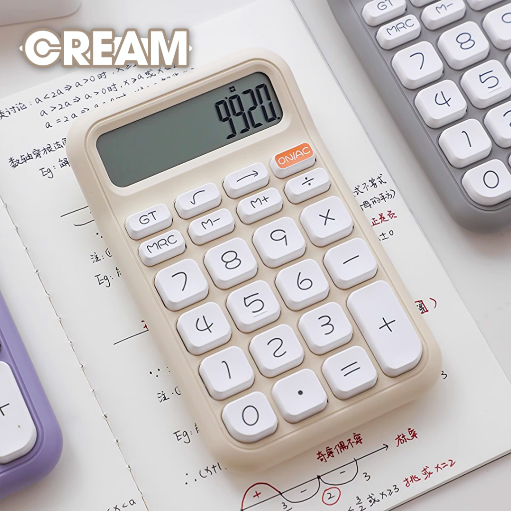 Karson Pocket Calculator Mini 12 digits for Accounting Aesthetic Purple ...