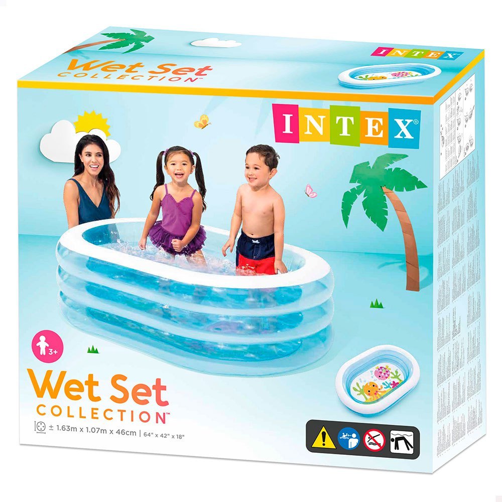 Intex Inflatable Summer Swimming Pool My Sea Friends Pool For Kids ...