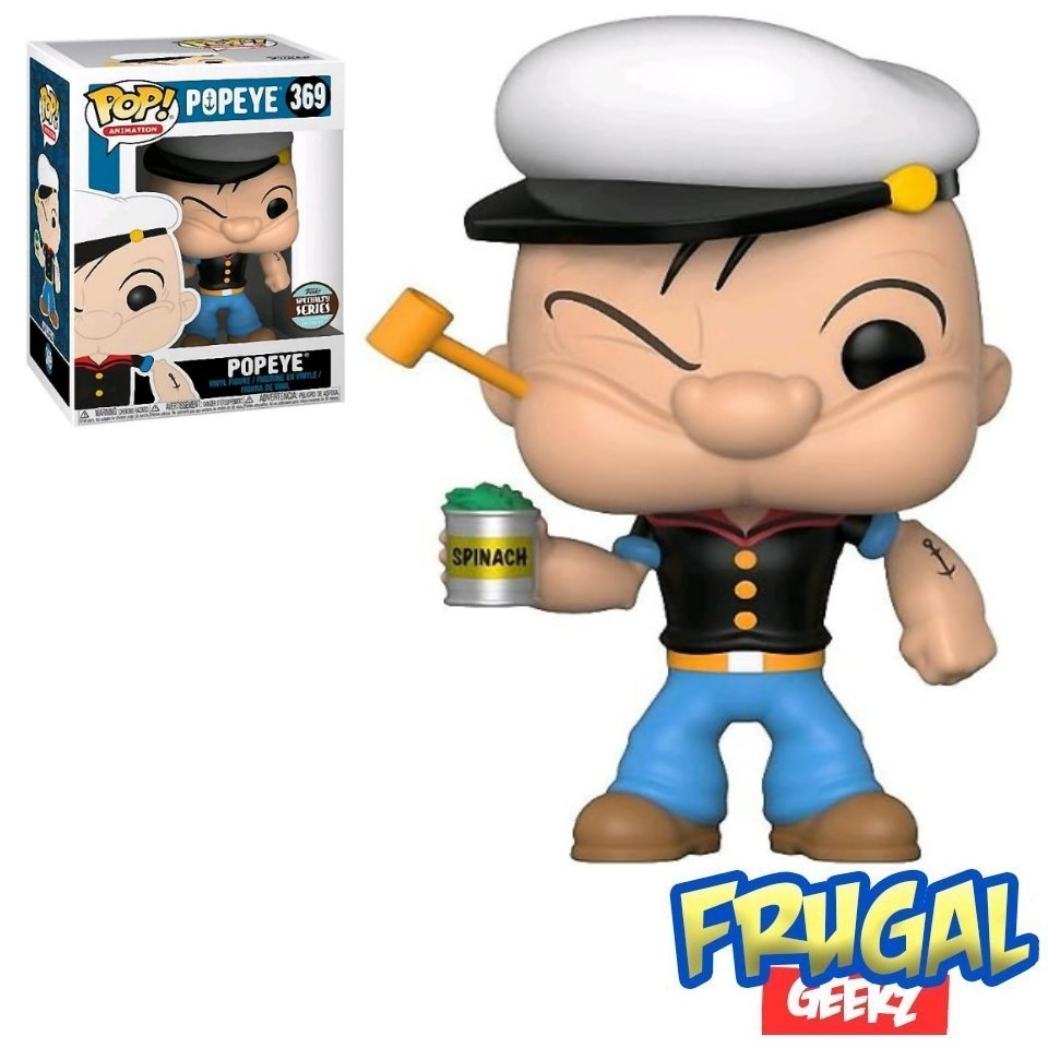 Funko Pop! Animation: Popeye - Popeye 2018 Vaulted Specialty Series Exclusive Vinyl Figure #369 ...