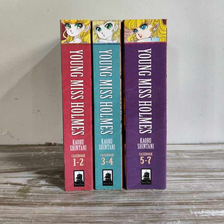 Young Miss Holmes Casebook Complete Set Vol 1-7 Manga by Kaoru Shintani ...